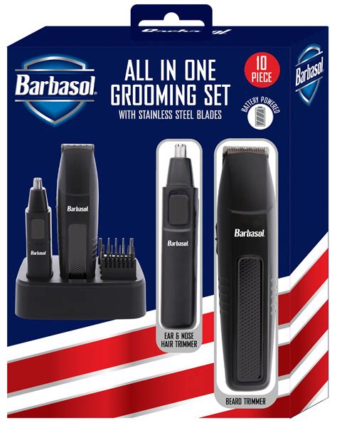 Barbasol 10pc Grooming Kit All In One Lee Distributors