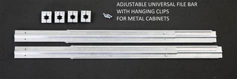 Adjustable File Rails For Metal Or Wood File Cabinets