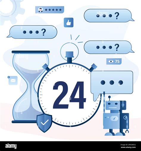 Online Interaction Ai Chatbot Stock Vector Images Alamy