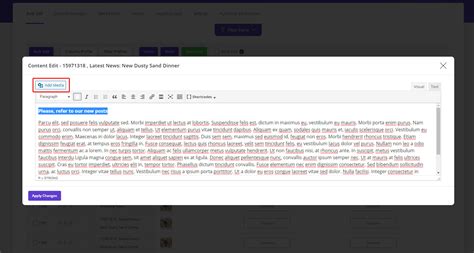 how to inline edit post full description short description in wordpress bulk posts editing
