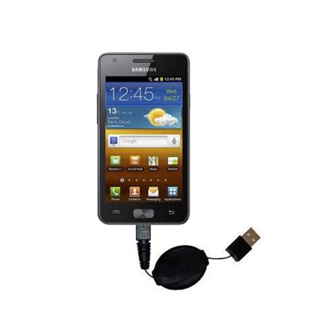 Usb Power Port Ready Retractable Usb Charge Usb Cable Wired Specifically For The Samsung Galaxy