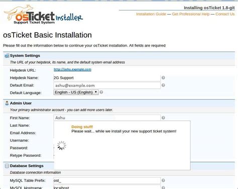Install OsTicket An Open Source Support Ticket System Unixmen