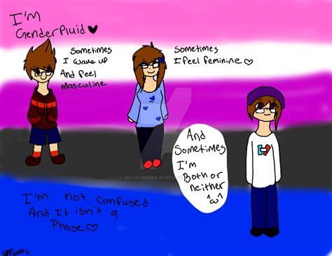 I Am Genderfluid By Sky Is Gender Fluid On Deviantart