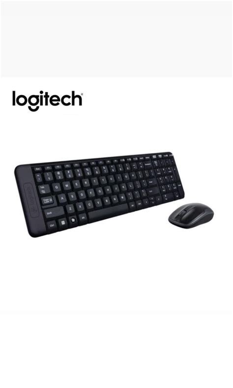Logitech Wireless Keyboard Mk215 Computers And Tech Parts And Accessories Computer Keyboard On