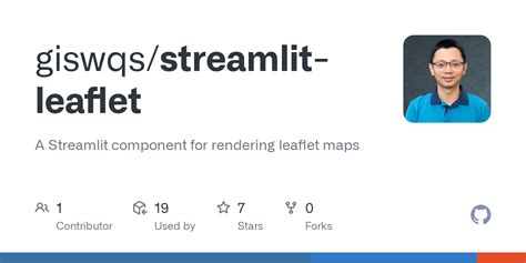 Github Giswqsstreamlit Leaflet A Streamlit Component For Rendering Leaflet Maps