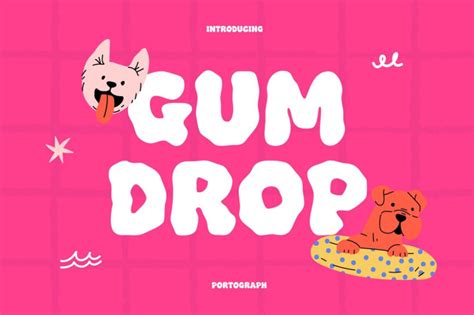 Gumdrop Font Free Font