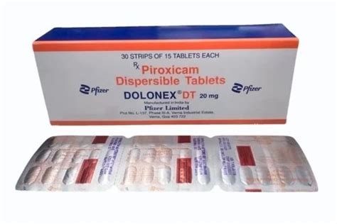 Dolonex Dt 20mg Tablet At ₹ 237 Stripe In Nagpur Id 2853114157255