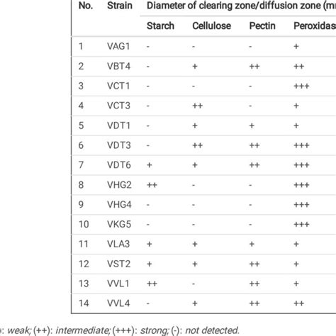 Substrate Utilization Patterns Of The Trichoderma Isolates Download Scientific Diagram