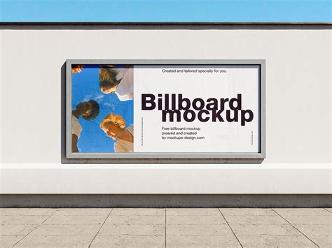 Clean And Simple Billboard Mockup Mockups Design