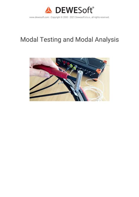 Modal Testing And Modal Analysis What Is Frequency Response Function