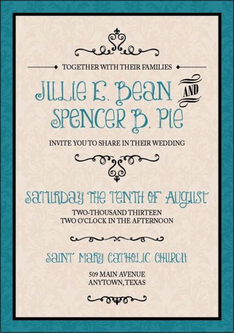 Holy Matrimony Wedding Invitation Wording