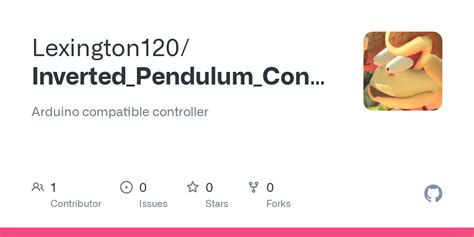 Github Lexington Inverted Pendulum Controller Arduino Compatible Controller