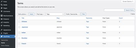 How To Move Wordpress Term To A Different Taxonomy Taxopress