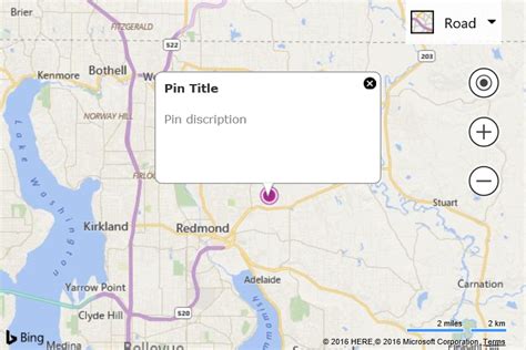 Infobox When Pushpin Clicked Bing Maps Microsoft Learn