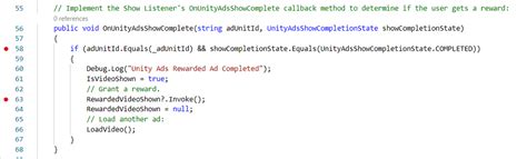 unity ads callback problem unity ads callback problem questions and answers unity discussions