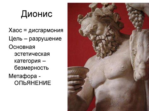 Аполлоническое и дионисийское начала в искусстве презентация онлайн