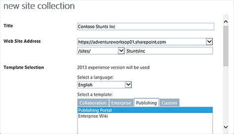 建立傳統的 Sharepoint 發佈網站 Microsoft 支援服務