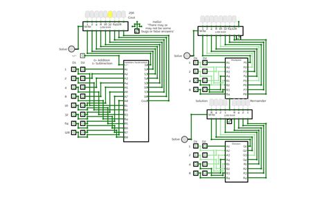 Circuitverse 8 Bit Binary Calculator