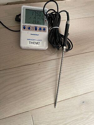 Control Co Traceable Memory Loc 2 Channel Datalogging Thermometer 6441 Probe Me EBay