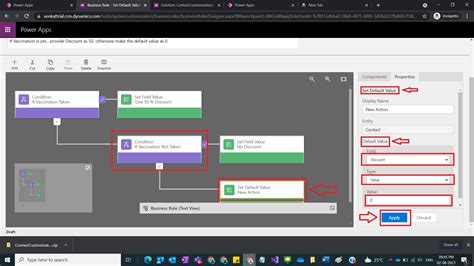 Back To Basics 14 Business Rules With Actions Set Default Value And Set Field Value In Model