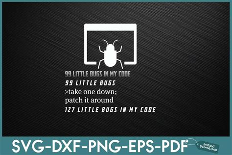 Debugger Debugging Computer Science Graphic By Creative Artist