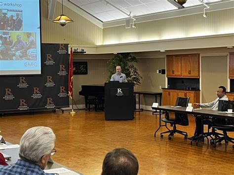 The Cmic Hosts The Second Advisory Committee Meeting At The Winthrop