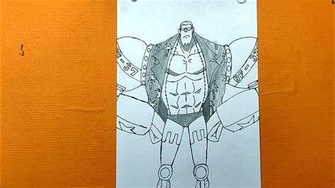 How To Draw Franky From One Piece Step By Step School Bag Youtube