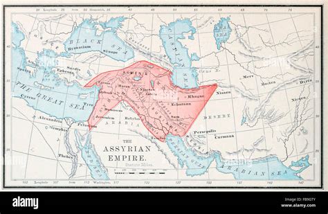 Assyrian Empire Map 650 Bc Maps