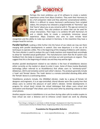 Frr Consultation Report Our Sexual Future With Robots Final PDF