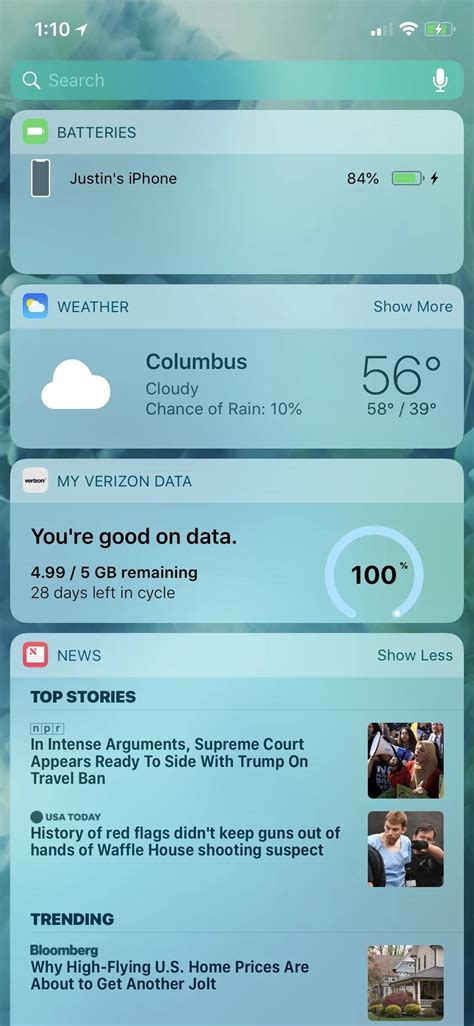 IOS Basics How To Add Widgets To Your IPhone S Lock Screen Notification Center IOS IPhone