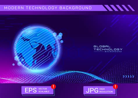 Modern Technology Background Graphic By Danhoodstock · Creative Fabrica