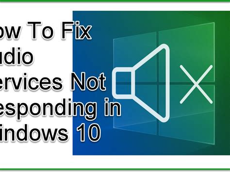 The Audio Service Is Not Running Windows Explorevica