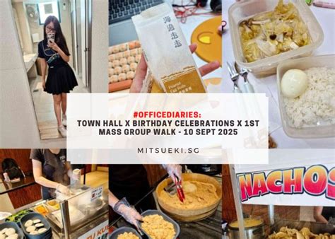 Officediaries Town Hall X Birthday Celebrations X 1st Mass Group Walk