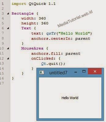 C QT No 3 Apa Itu Qt Quick Application Cara Hatiku