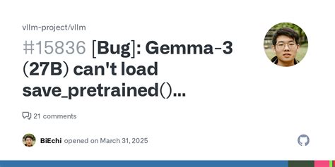 Bug Gemma 3 27b Cant Load Savepretrained Checkpoint Assertionerror Expected Size 5376
