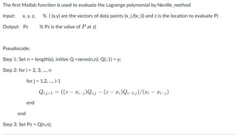 Solved In The Main Script File Given A Set Of Data Point X