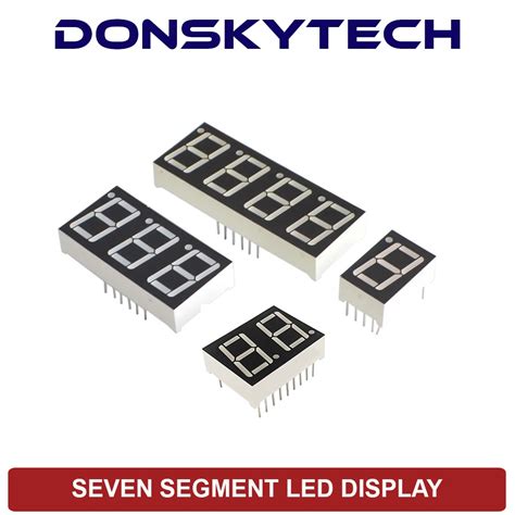 Seven Segment Led Display 7 Segment Led Display 056 Inch Common Anode Common Cathode Shopee