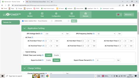 Inverter Settings Inverters Power Forum Renewable Energy Discussion