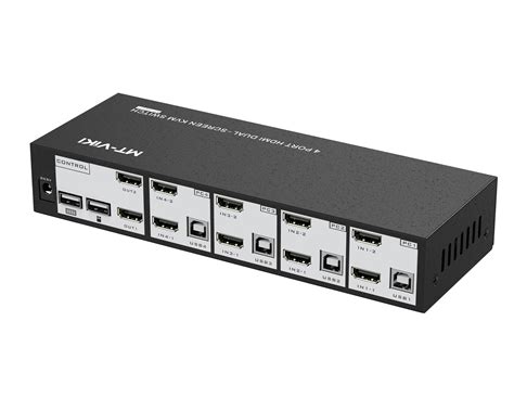 HDMI KVM Switch Dual Monitor Ports K Hz MT VIKI