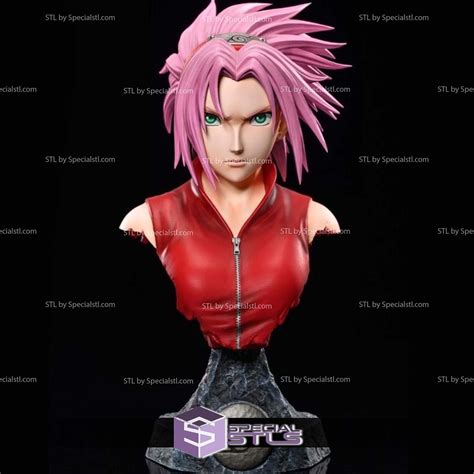 Sakura Haruno Bust 3d Printer Files Specialstl