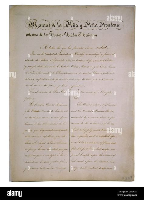 Treaty Of Guadalupe Hidalgo