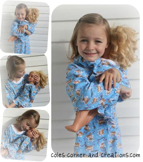 Coles Corner And Creations Sleeping Bunnies Nightgown And Free 18