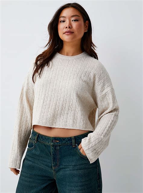 Crew Necks Sweaters For Women Simons Canada