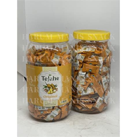 Jual Permen Jahe Ginger Candy Tejahe Herbal Candy Original Toples Isi 250 Butir Shopee Indonesia