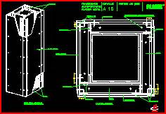 Badge Rock Of Plaster Lined Of Pillar Portable Pladur Metal DWG Block For AutoCAD Designs CAD