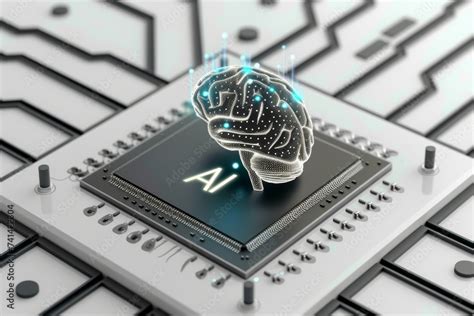 Ai Brain Chip Healthcare Automation Artificial Intelligence Future
