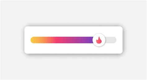 premium vector switch slider icon in flat style volume control vector