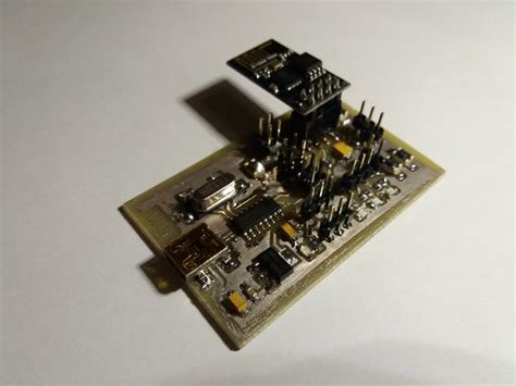 simple esp 01 testboard electronics