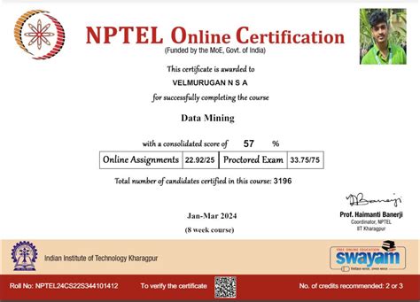 datamining nptel continuouslearning professionaldevelopment velmurugan n s a