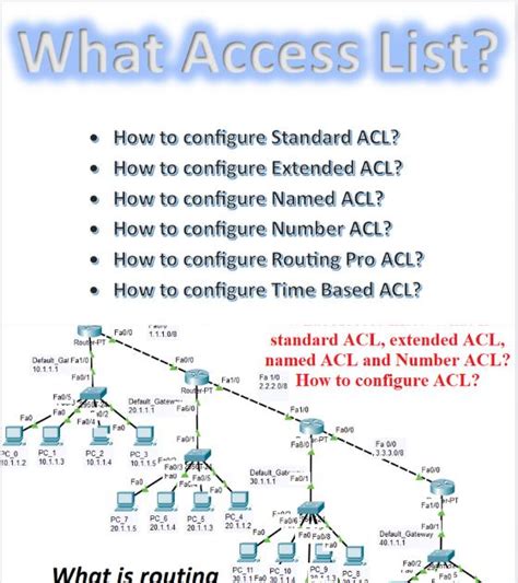 Edgar C Francis On Linkedin What Access List What Is Standard Acl